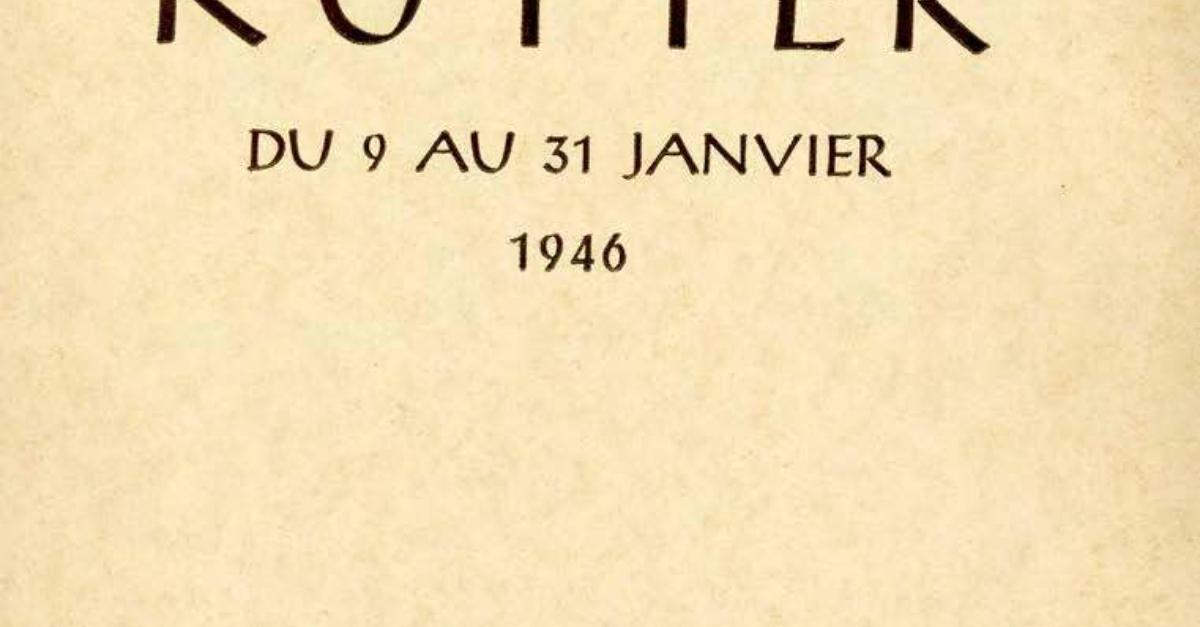 Joseph Kutter | Nationalmusée